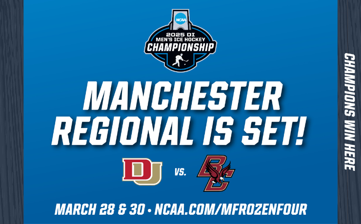 NCAA DI Men's Ice Hockey Manchester Regional | SNHU Arena